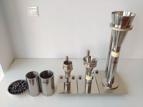 ASTM D1895 Method A Powder Testing Equipment / Apparent Density Tester ...