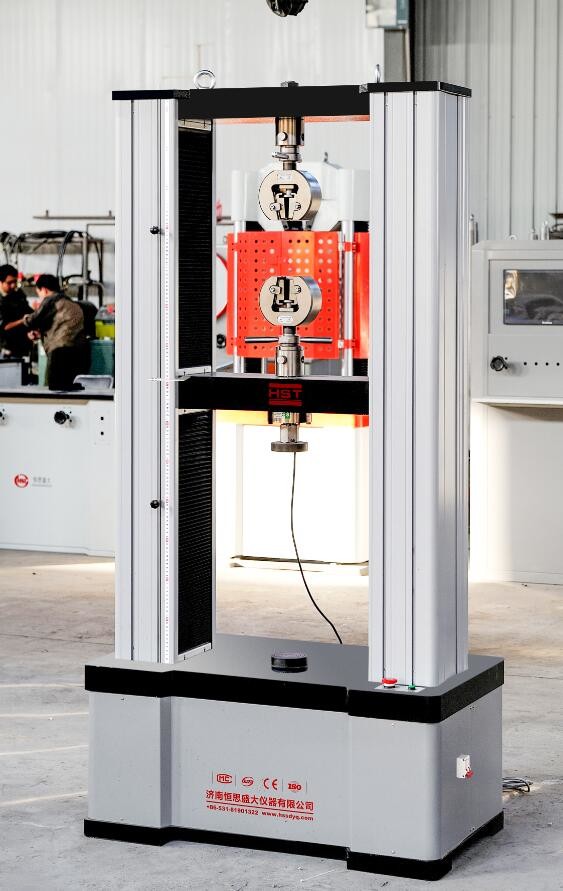 100 KN Computer Control Universal Testing Machine 10 TON Double Column ...